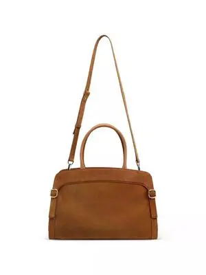 Santoni Suede Shoulder Bag