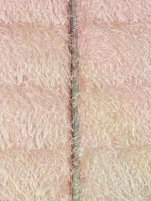 Herno Quilted Faux-fur Coat - Pink