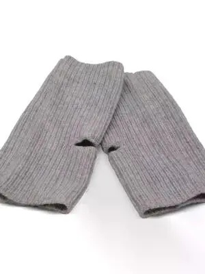 Club Monaco Ribbed-knit Cashmere Gloves