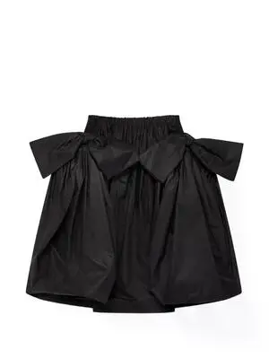 COMME DES GARÇONS TAO Bow-detail Gathered Skirt