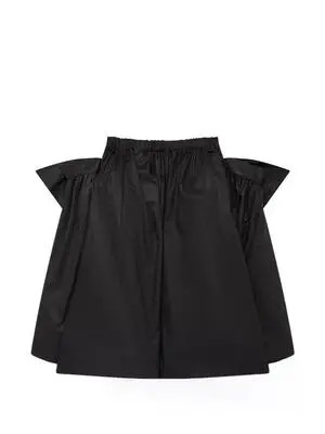 COMME DES GARÇONS TAO Bow-detail Gathered Skirt