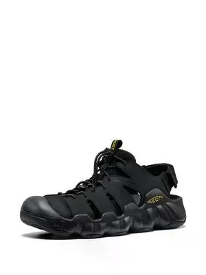 Keen Hyperport Fisherman Leather Sandals - Black