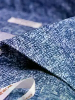 BORRIELLO NAPOLI Spread-collar Shirt - Blue