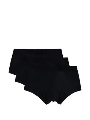 Giorgio Armani Logo-band Boxers - Black