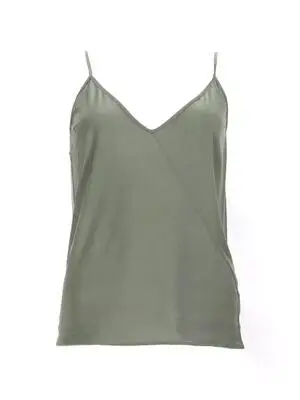 Rick Owens Asymmetric-seam V-neck Top
