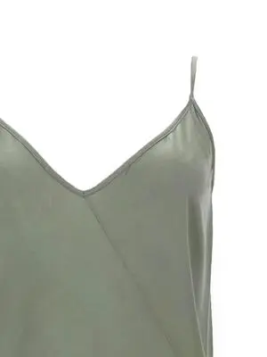 Rick Owens Asymmetric-seam V-neck Top