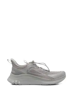 BBACK Grid-pattern Toggle-fastening Sneakers