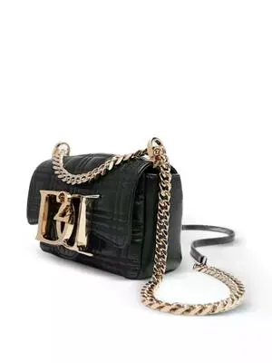 Dsquared2 Quilted Shoulder Bag - Black