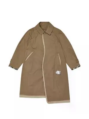 Undercover Asymmetric-hem Trench Coat