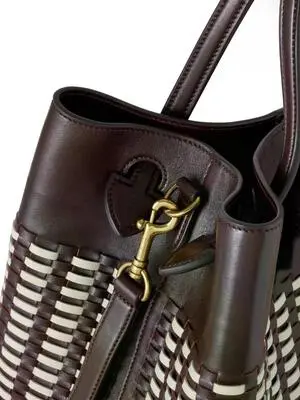 Mulberry Woven-design Leather Tote Bag