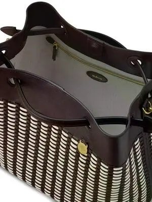 Mulberry Woven-design Leather Tote Bag