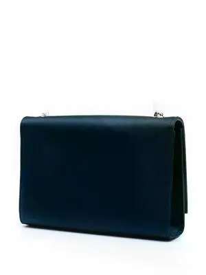 Saint Laurent 2017 Small Monogram Kate Tassel Crossbody Bag - Blue