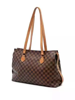 LOUIS VUITTON 1997 Damier Ebene Columbine Shoulder Bag