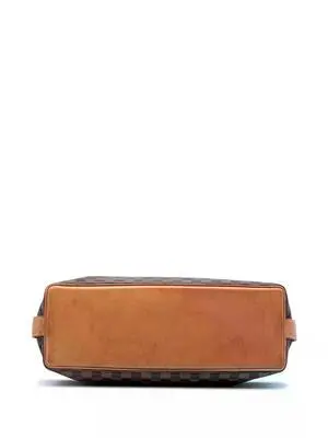 LOUIS VUITTON 1997 Damier Ebene Columbine Shoulder Bag