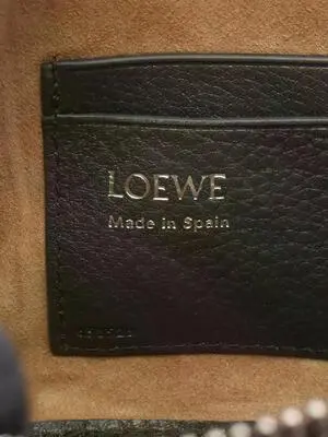 Loewe Small Pebble Messenger Bag Crossbody Bag - Grey