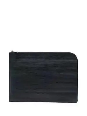 LOUIS VUITTON 2016 Epi Pochette Jour Gm Clutch - Black