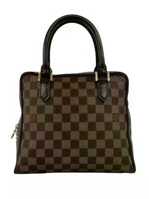LOUIS VUITTON 2002 Damier Ebene Brera Handbag