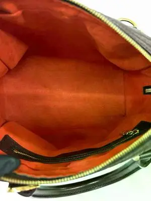 LOUIS VUITTON 2002 Damier Ebene Brera Handbag
