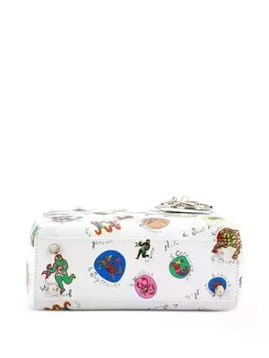 Dior My Abcdior Lady Small Satchel Printed Leather - Multicolour