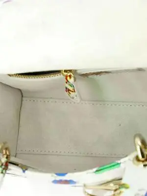Dior My Abcdior Lady Small Satchel Printed Leather - Multicolour