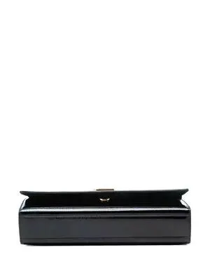 Saint Laurent Medium Patent Monogram Kate Crossbody Bag - Black