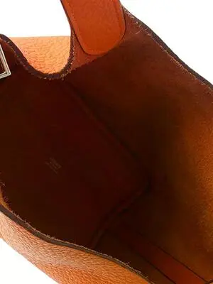 Hermès 2008 Clemence Picotin Lock 18 Handbag - Orange