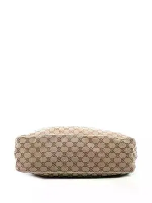 Gucci Gg Canvas Sukey Tote Bag - Brown