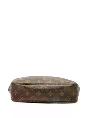 LOUIS VUITTON 1982 Monogram Trousse Toilette 23 - Brown