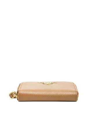 Prada 2013-2025 Saffiano Zip Around Coin Pouch