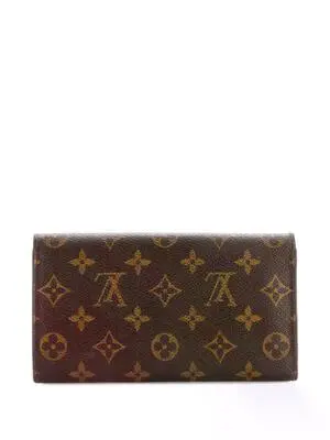 LOUIS VUITTON Porte Tresor International Wallet Monogram Canvas Small Wallets