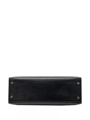 Hermès 1998 Ardennes Kelly Sellier 32 Satchel - Black