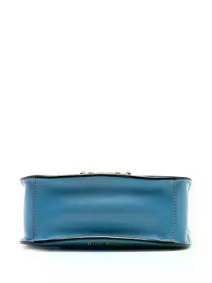 Miu Miu Goatskin Madras Crossbody Bag - Blue