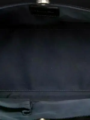 Dior 2005 Diorissimo Trotter Denim Flight Handle Bag