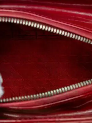 Dior 2014 Medium Cannage Lady Satchel - Red