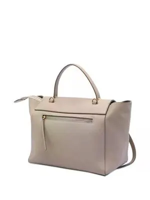 Celine 2015 Mini Grained Calfskin Belt Bag Satchel - Neutrals