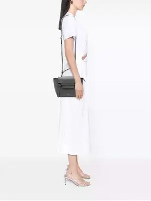 Celine Nano Grained Calfskin Belt Bag Satchel - Grey