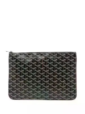 Goyard 2018 Ine Senat Mm Clutch Bag - Black