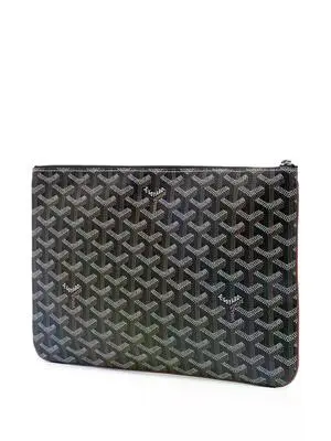 Goyard 2018 Ine Senat Mm Clutch Bag - Black