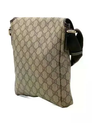 Gucci Gg Supreme Crossbody Bag - Neutrals
