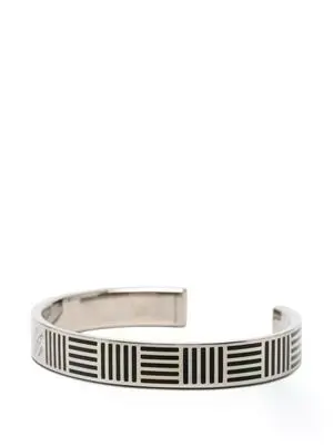 LOUIS VUITTON 2018 Brass Damier Colors Cuff Bracelet
