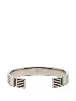 LOUIS VUITTON 2018 Brass Damier Colors Cuff Bracelet