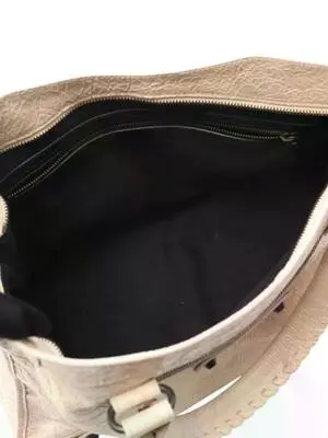Balenciaga Motocross Classic City M Satchel - Neutrals