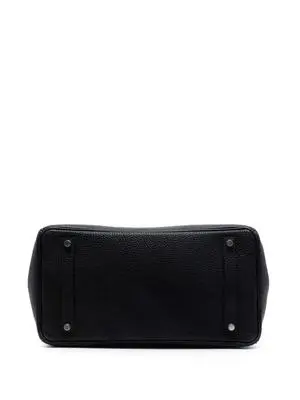 Hermès 2003 Togo Birkin Retourne 35 Handbag - Black