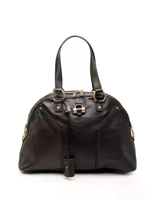 Saint Laurent 2000-2012 Medium Leather Muse Shoulder Bag
