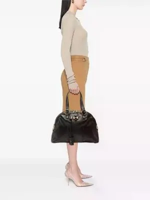 Saint Laurent 2000-2012 Medium Leather Muse Shoulder Bag