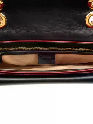 Gucci Leather Marina Chain Shoulder Bag