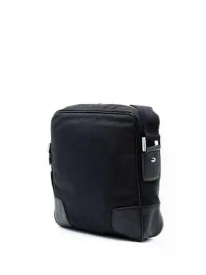 Gucci Ssima Trimmed Nylon Crossbody Bag