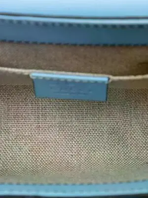 Gucci Mini Emily Microssima Crossbody Bag - Blue