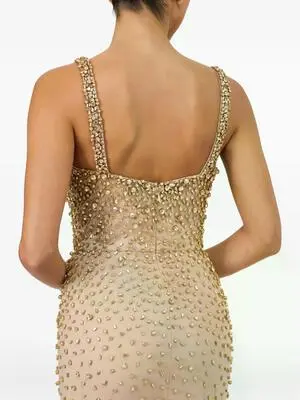 Jenny Packham Cherry Bead-embellished Gown - Neutrals