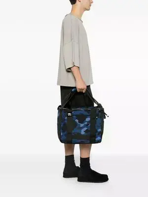 A BATHING APE Abc Camo-pattern Tote Bag